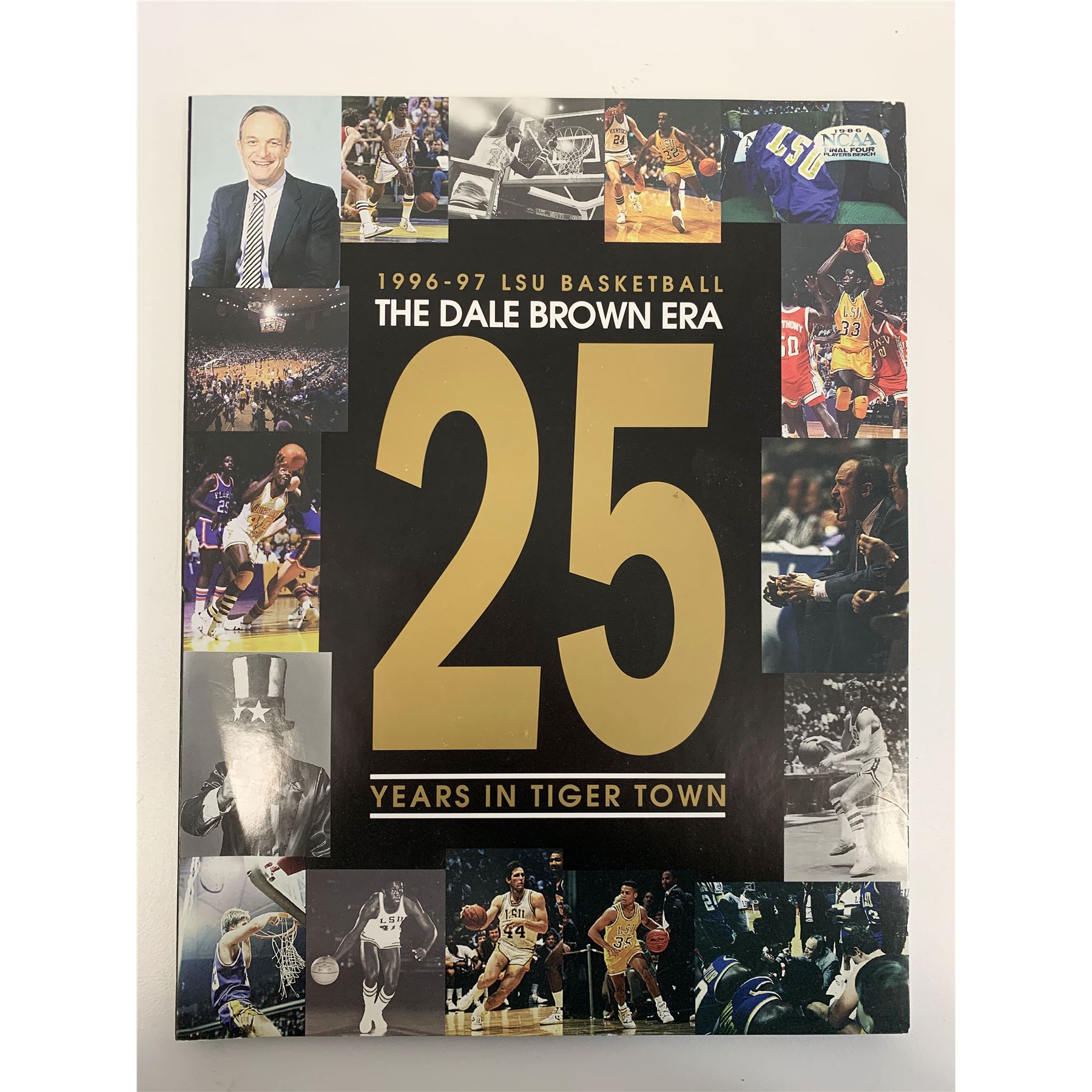 1996-7 LSU Basketball - The Dale Brown Era - 25 Years in Tiger Town Book