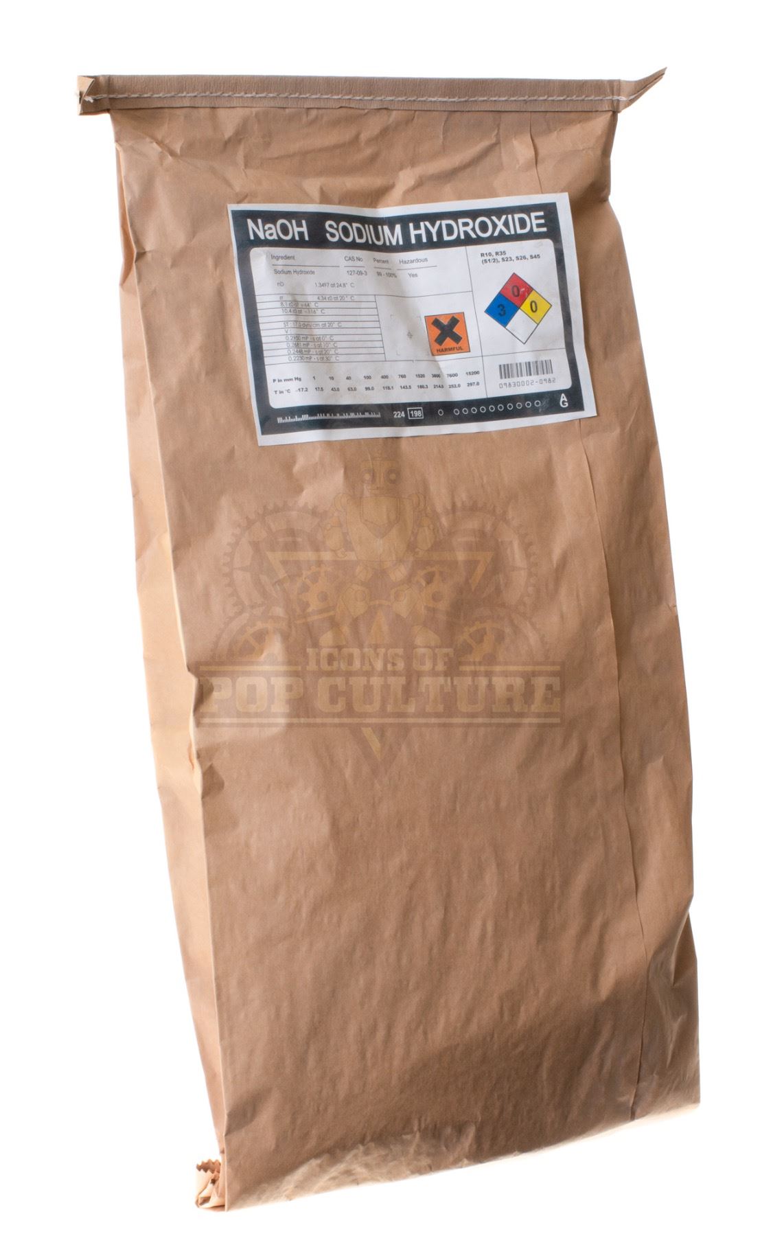 Breaking Bad (TV) – Prop Sodium Hydroxide Bag - 24-19