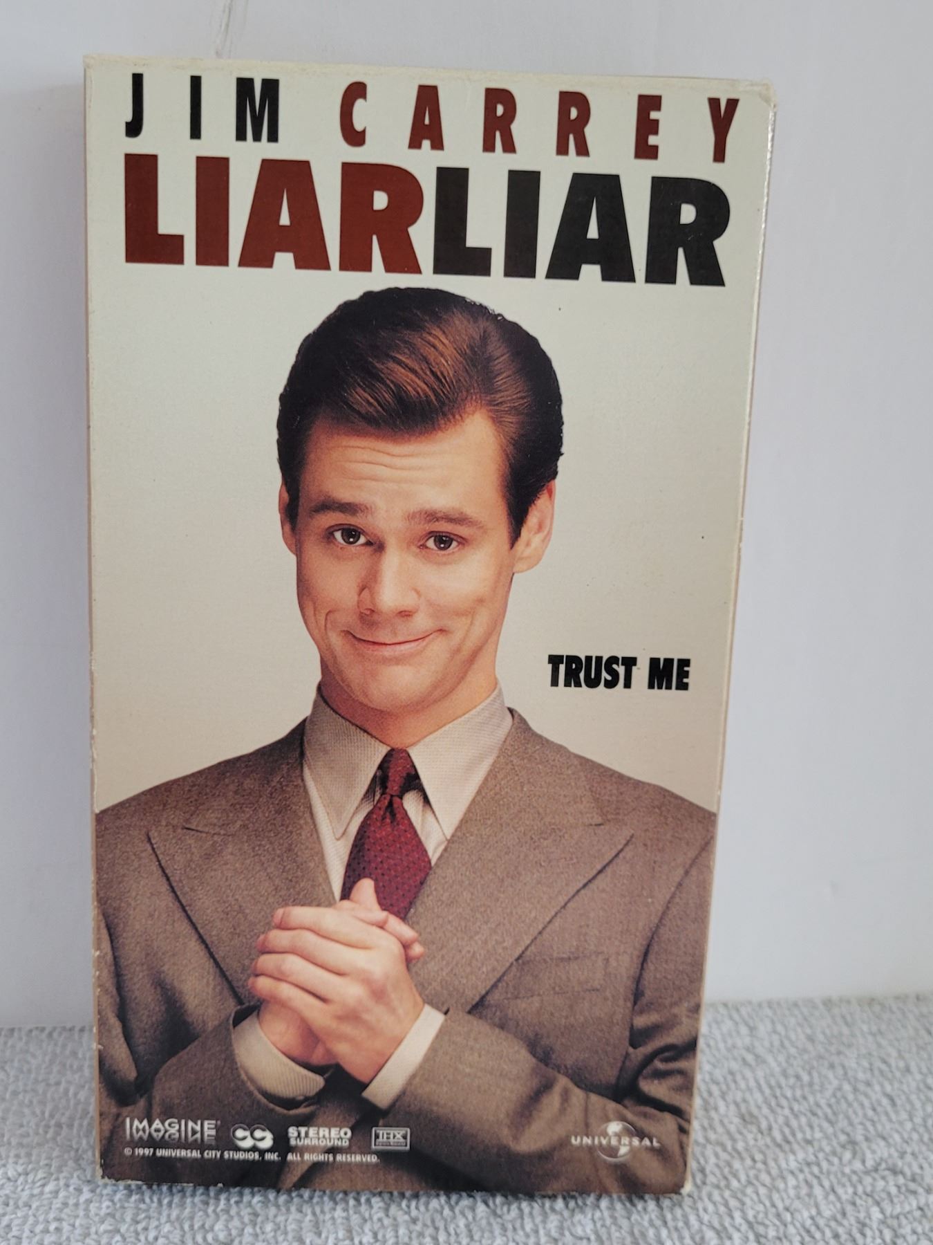 LIAR LIAR JIM CARREY VHS