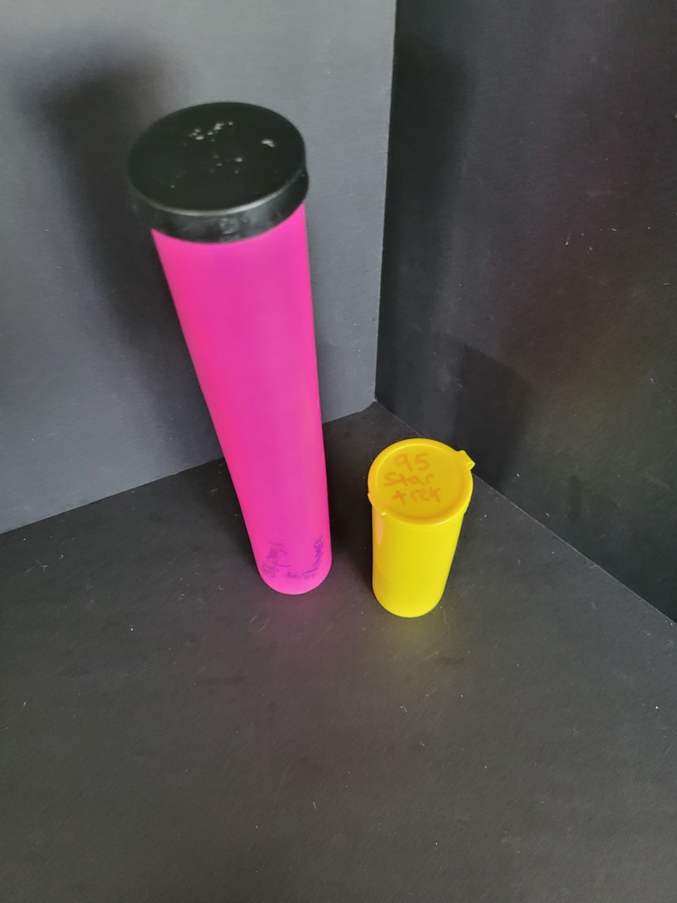 LARGE LOT OF STAR TREK POGS IN CONTAINERS