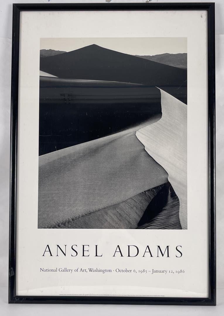 Ansel Adams National Gallery Exhibition Poster