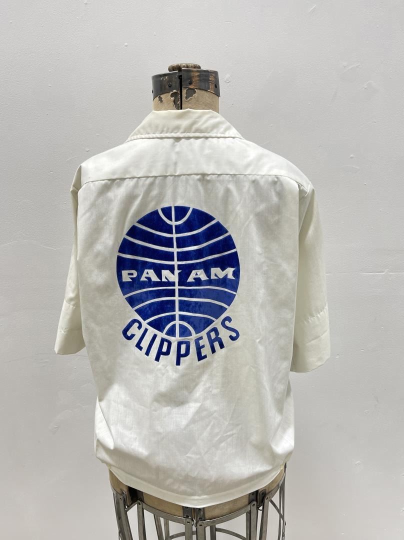1970s Pan Am Clippers Bowling Shirt