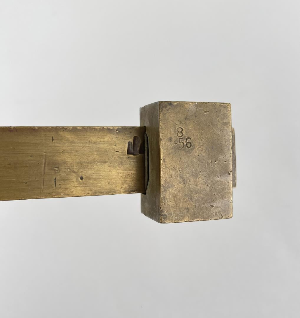 Antique Brass Fairbanks Grain Bushel Scale