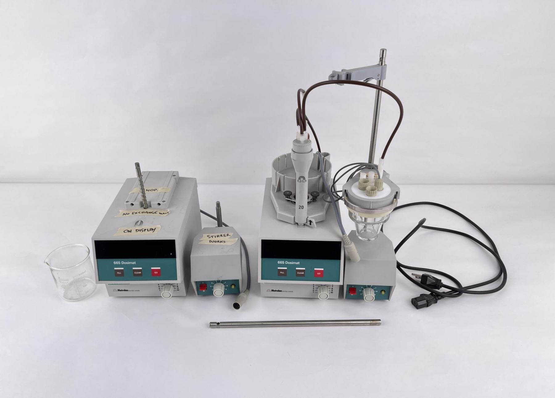 Metrohm Brinkmann 665 Dosimat Titrator