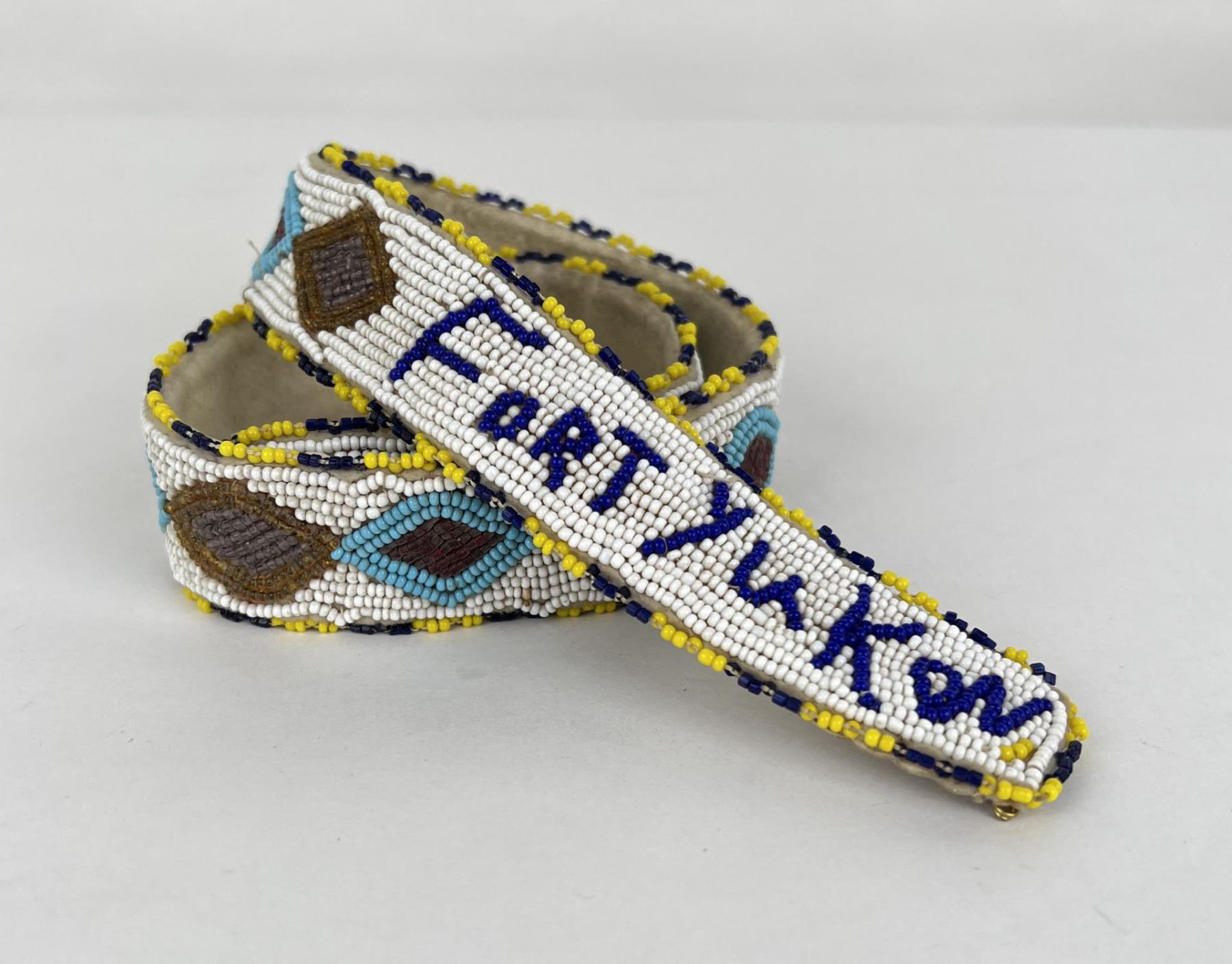 Fort Yukon Alaska Inuit Eskimo Beaded Belt