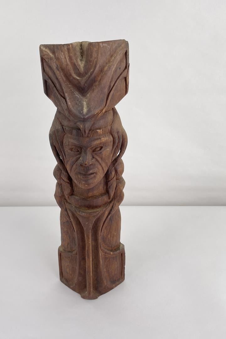 Northwest Coast Haida Indian Wood Carving