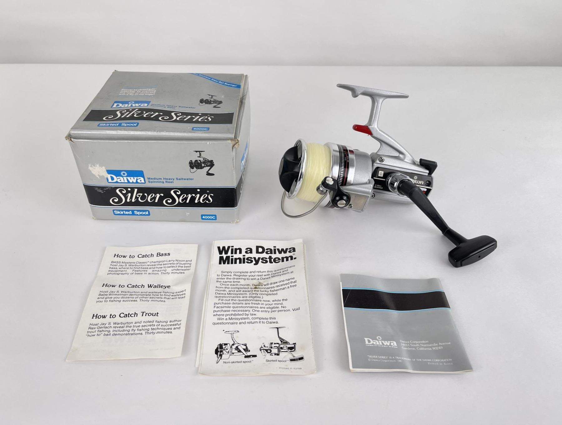 Daiwa Silver Series 4000c Fishing Reel