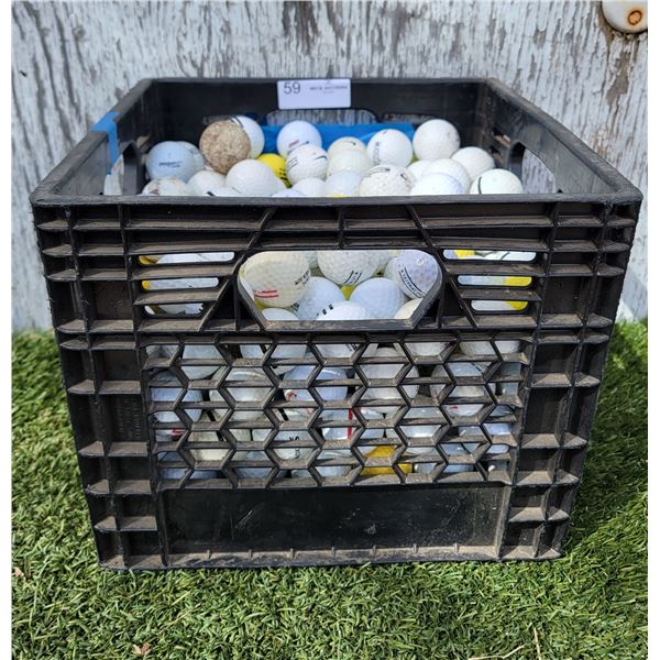 Basket Full Of Golf And Range Balls Beck Auctions Inc