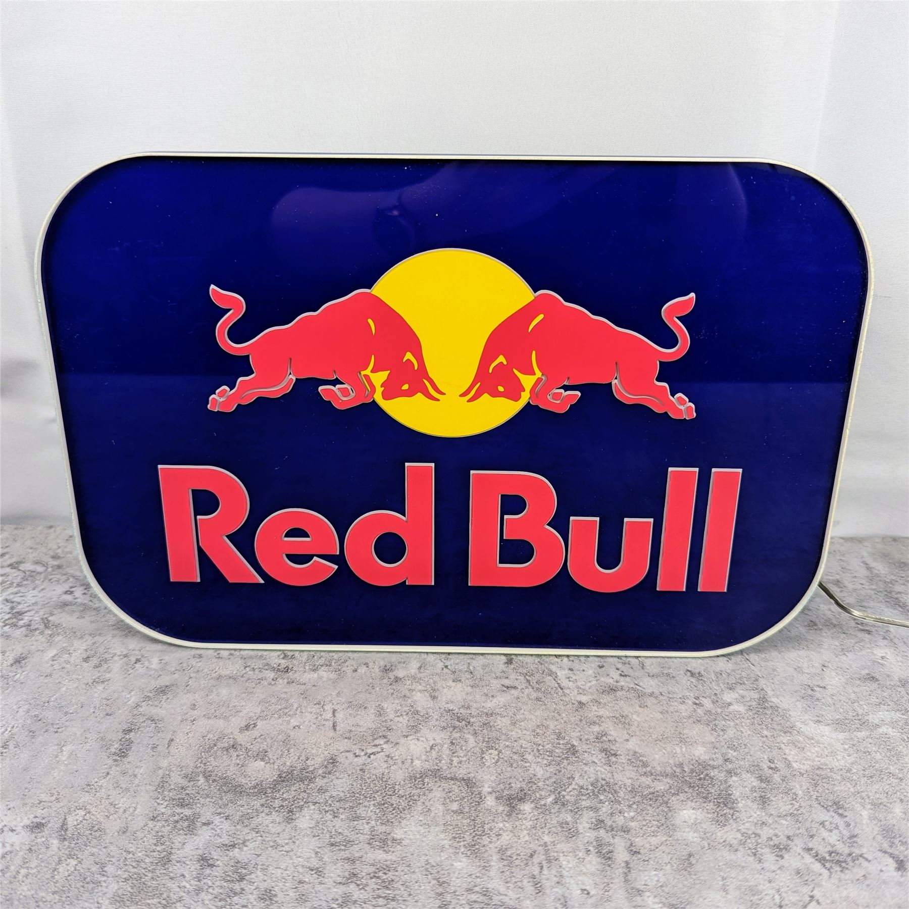 Red Bull Light Up Bar Sign