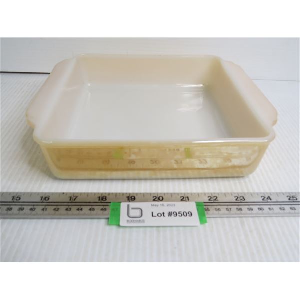Fire King Square Oven Ware Bodnarus Auctioneering
