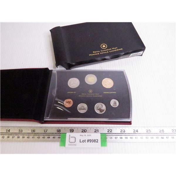 1999 Royal Canadian Mint Specimen Coin Set Bodnarus Auctioneering
