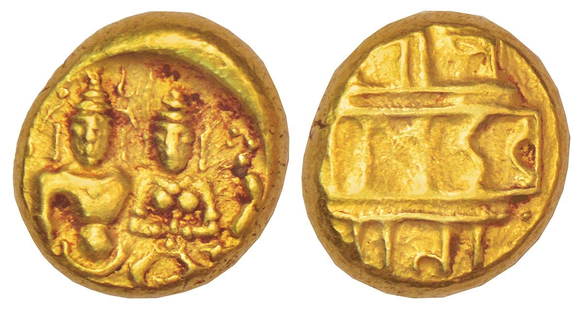 Medieval India: Vijayanagar Kingdom, Sangama dynasty, gold pagoda of ...