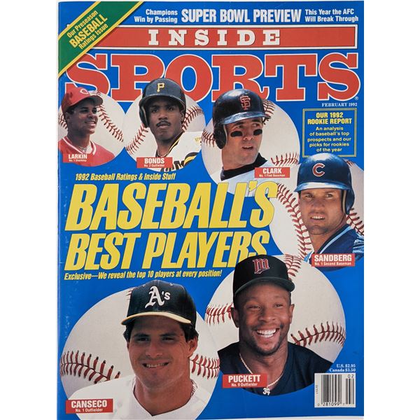 Inside Sports Magazine February 1992