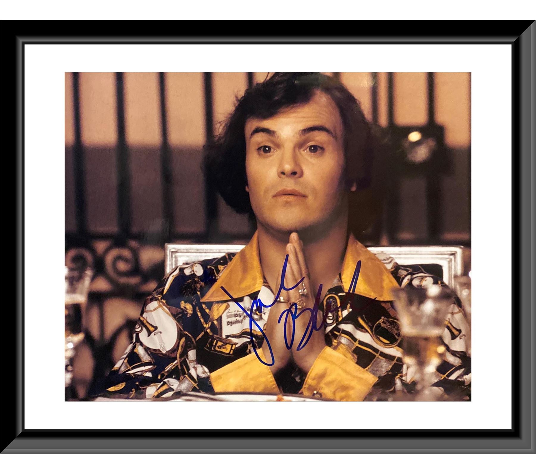 Jack Black signed photo. 8X10 Inches