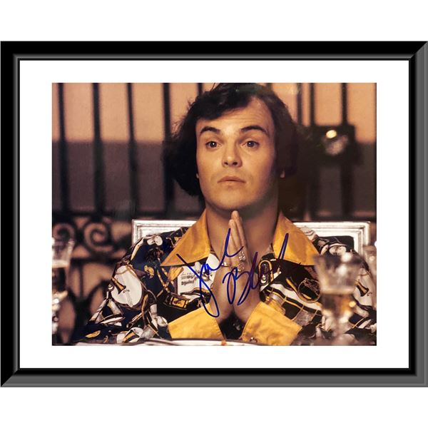 Jack Black signed photo. 8X10 Inches