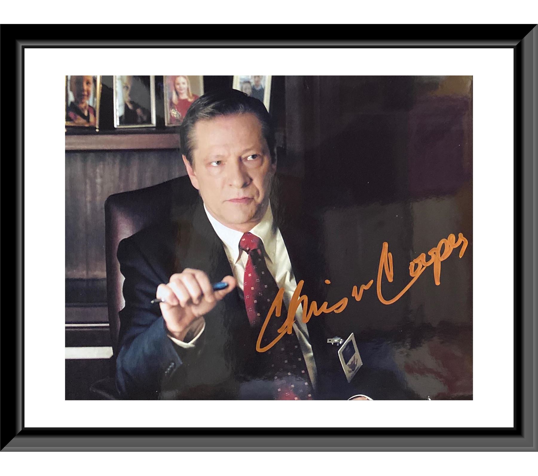 Breach Signed Movie Photo Autographed by Chris Cooper. 8X10 Inches
