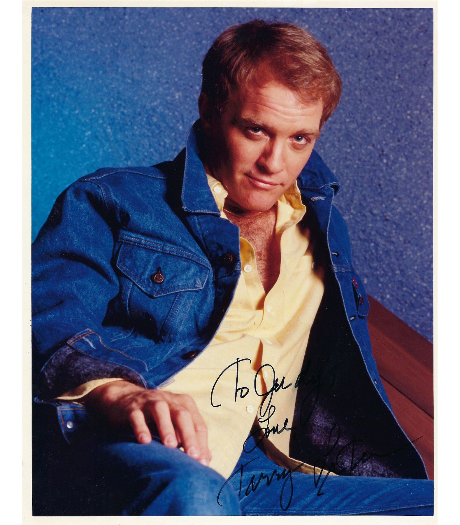 Terry Lester signed photo