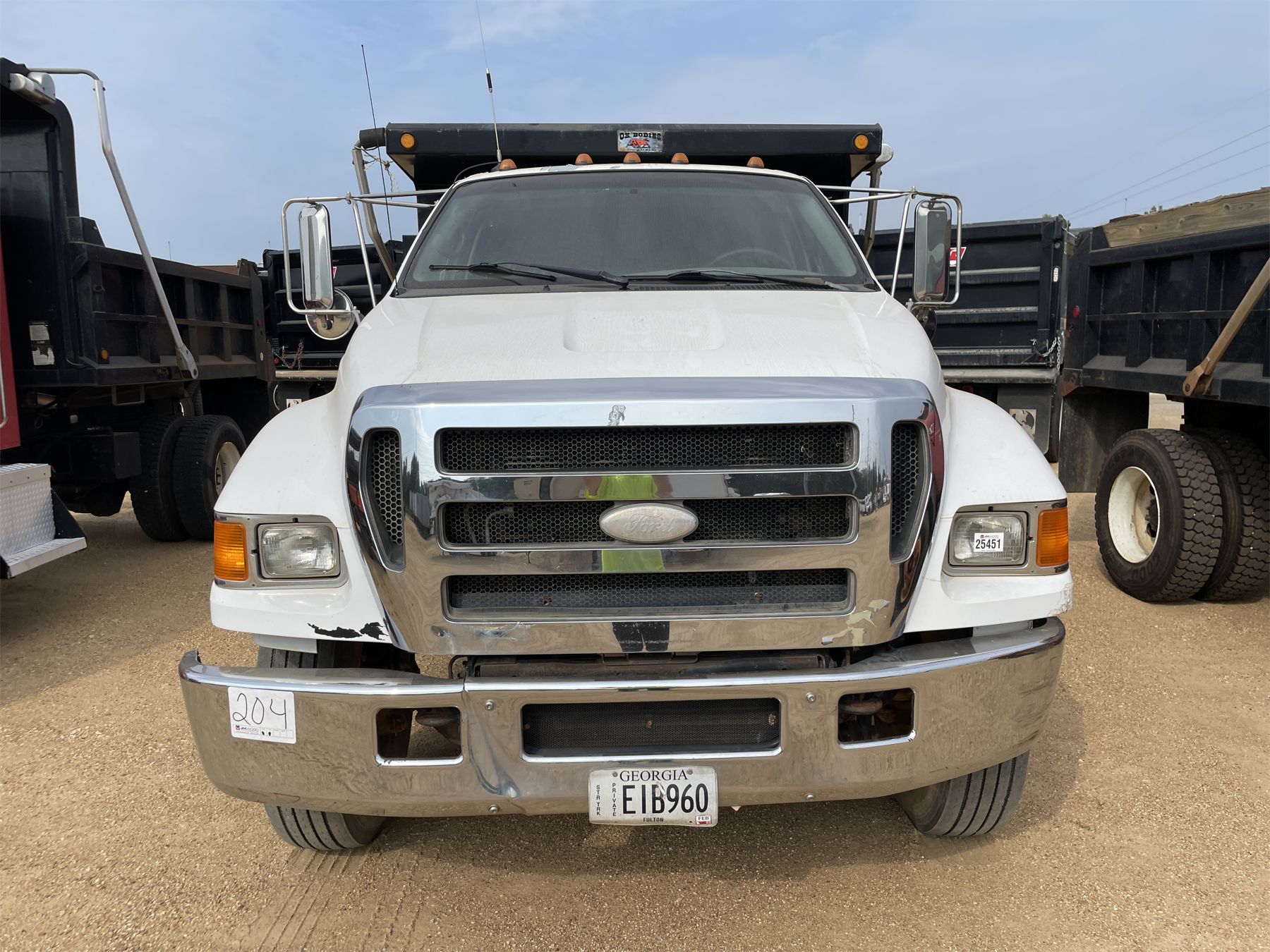 2007 FORD F750 Dump Truck - J.M. Wood Auction Company, Inc.