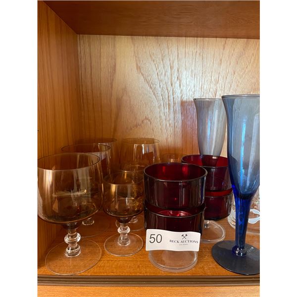 Assorted Decorative Glasses Beck Auctions Inc