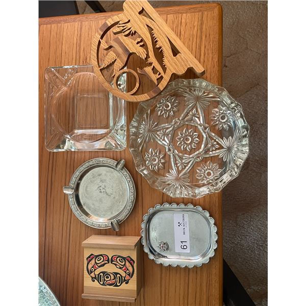 Assorted Ashtrays Beck Auctions Inc