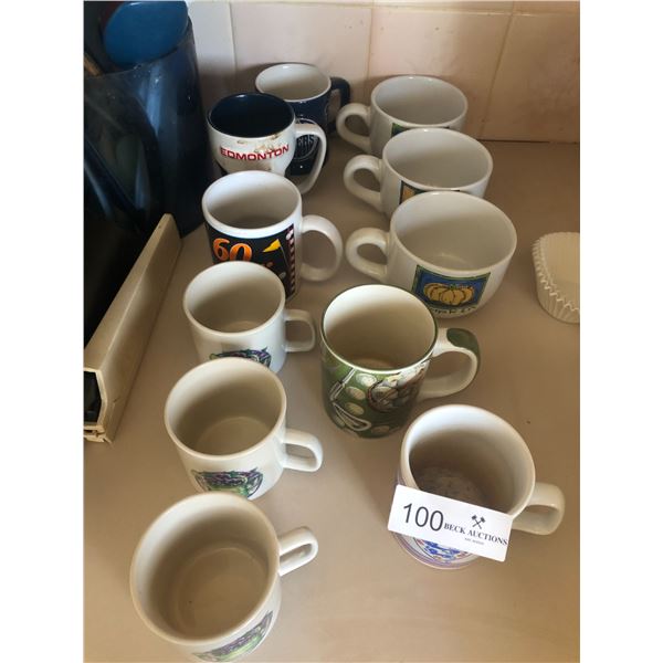 Assorted Mugs Beck Auctions Inc