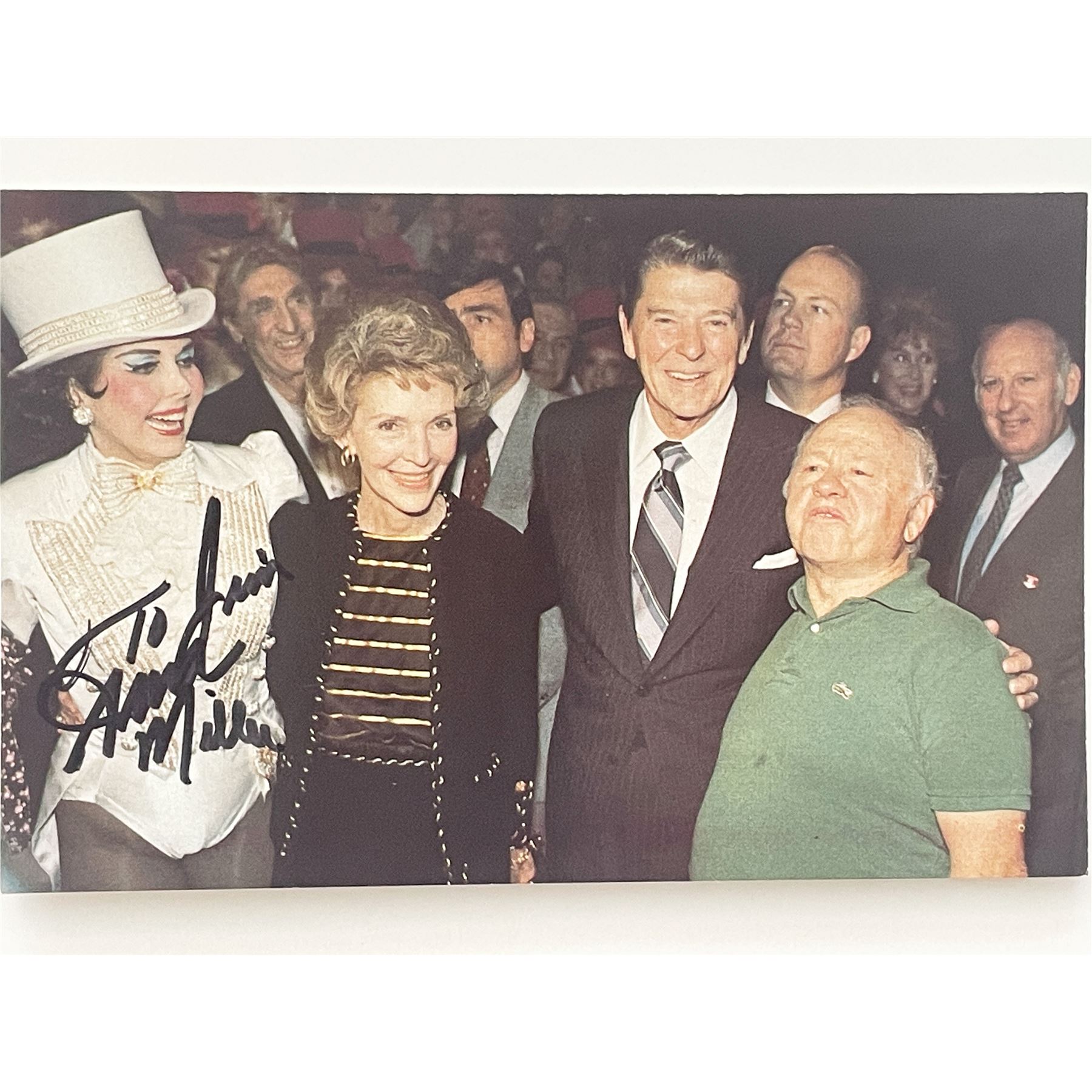 Ann Miller signed photo