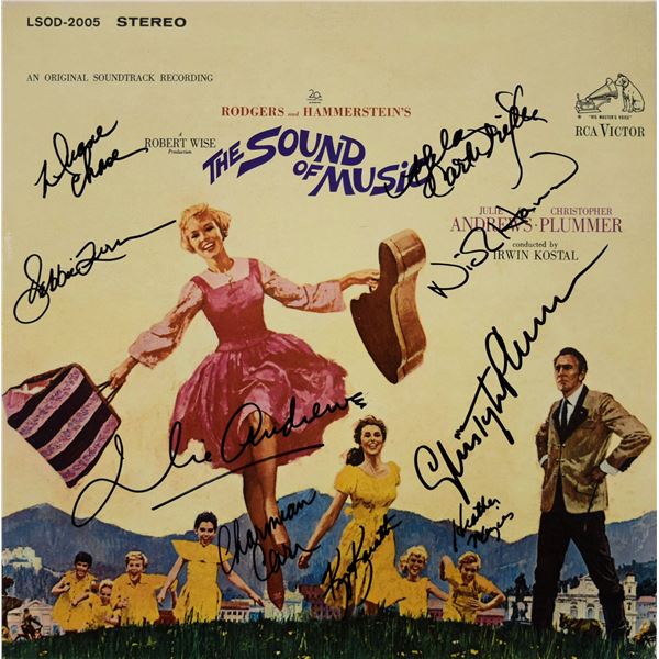Signed original The Sound Of Music soundtrack album