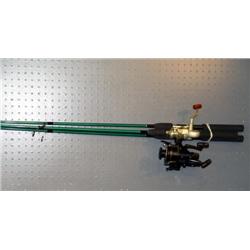 KING COBRA FISHING POLES (WITH REELS)- 3 X THE