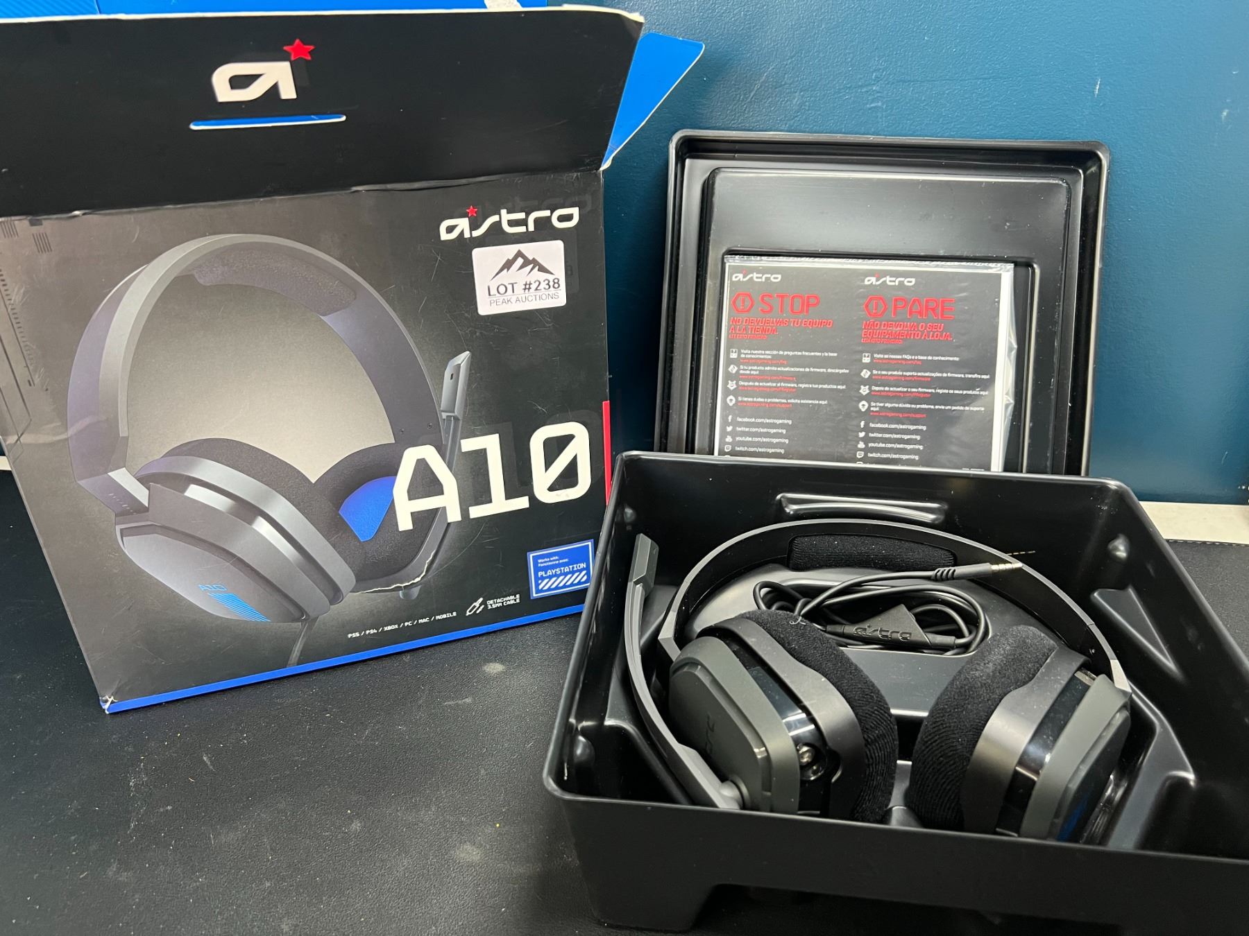 Lot of 1 ASTRO A10 Gaming Headset for PS5/PS4/Xbox/PC/Mac/Mobile