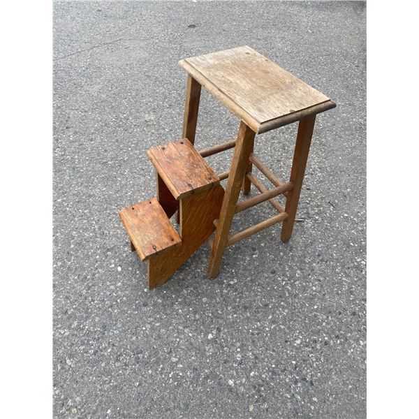 Rustic step stool
