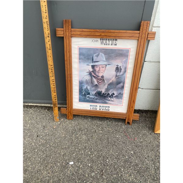 John Wayne the Duke wall hanging