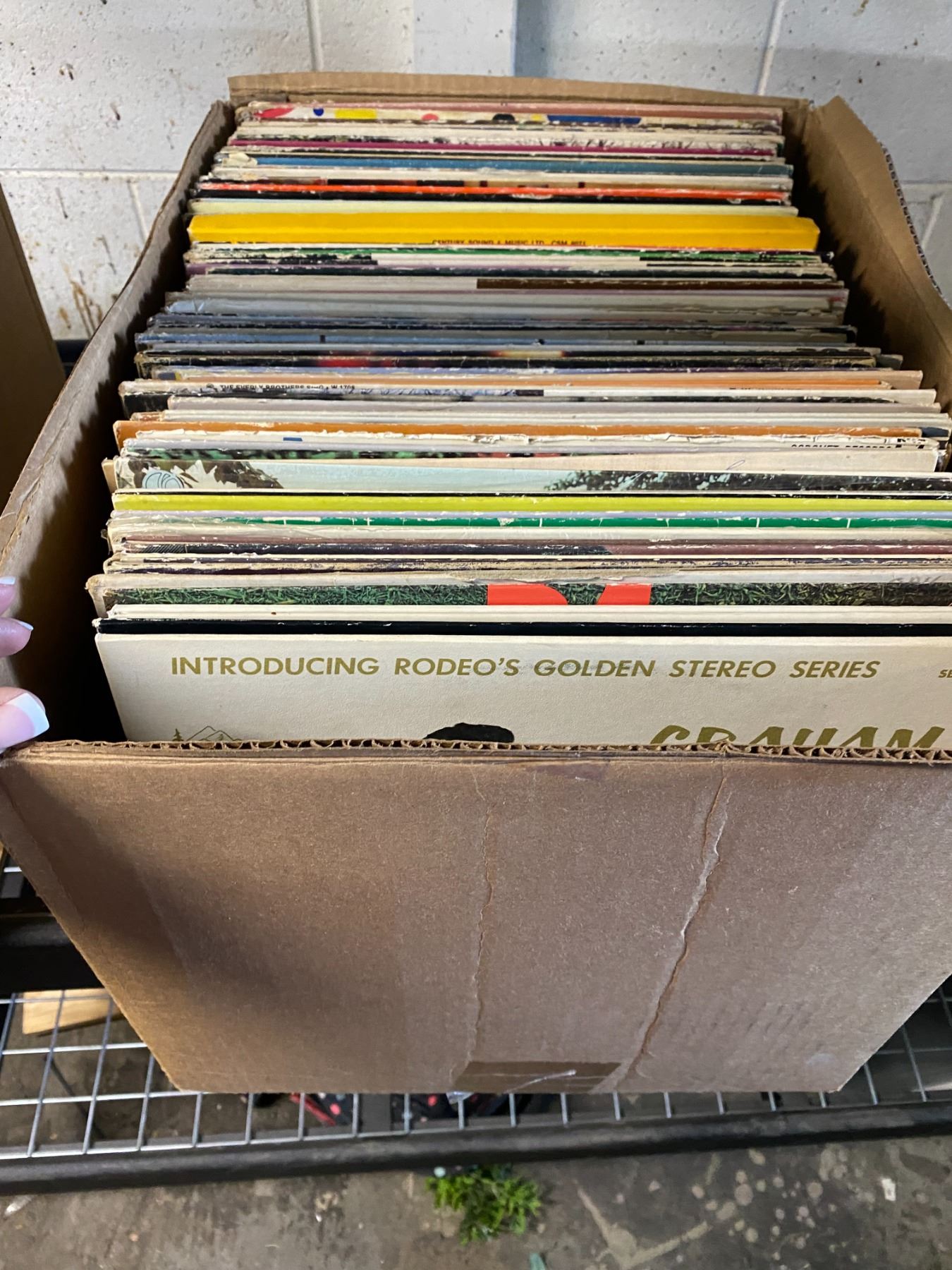 Box of records