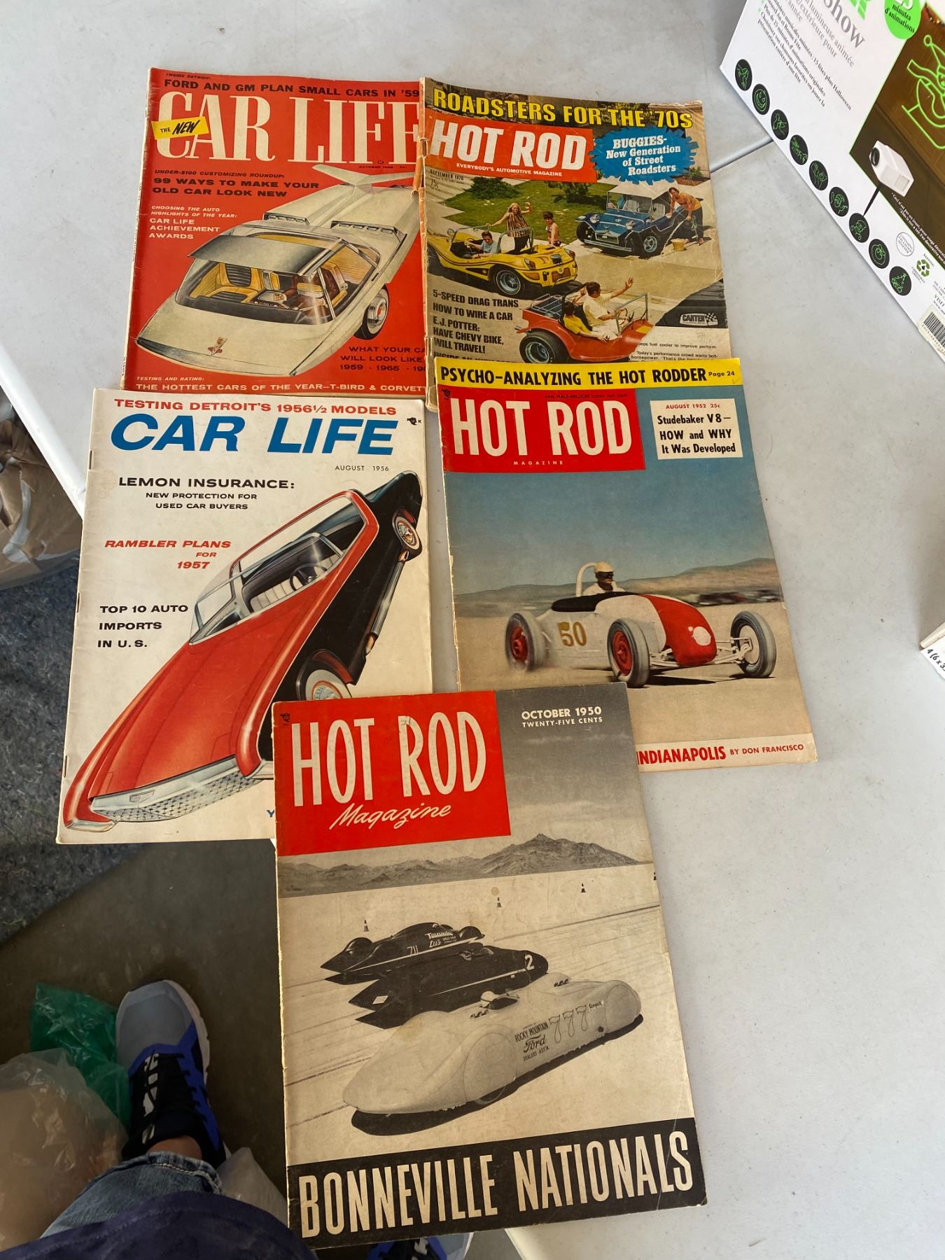 Car magazines