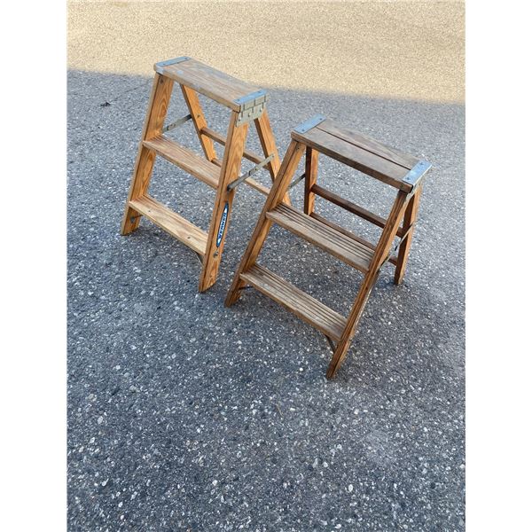 Two step ladders