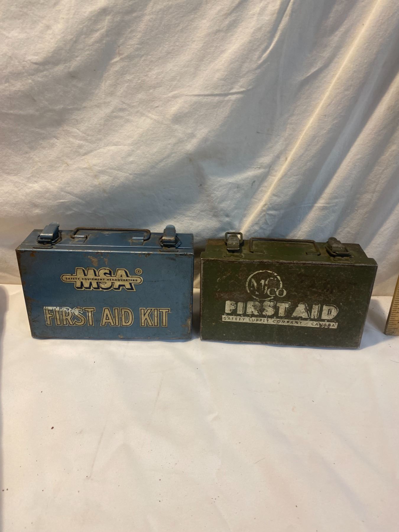 First aid boxes