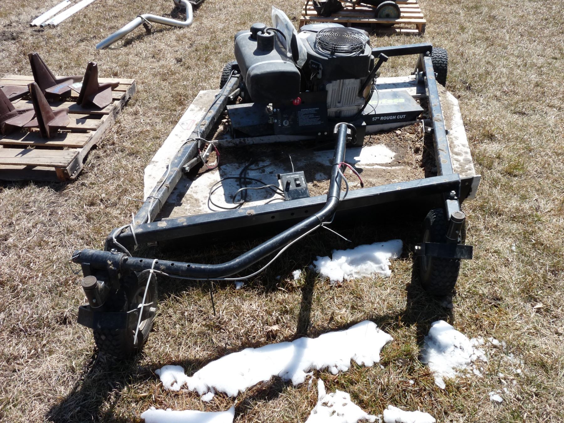 AcrEase; 57" Rough cut mower; Kohler command 20 engine ; electric ...