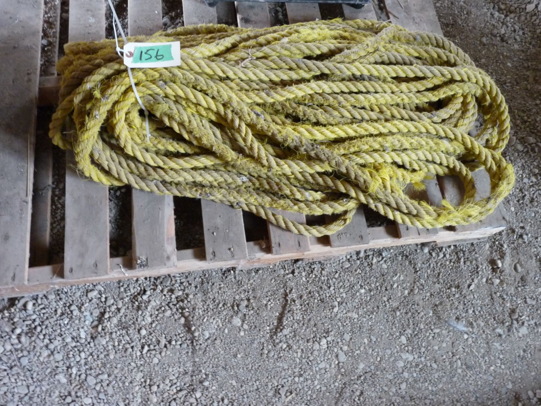 Nylon rope three quarter inch