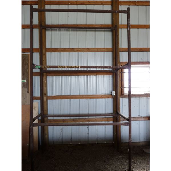 Heavy duty metal storage rack