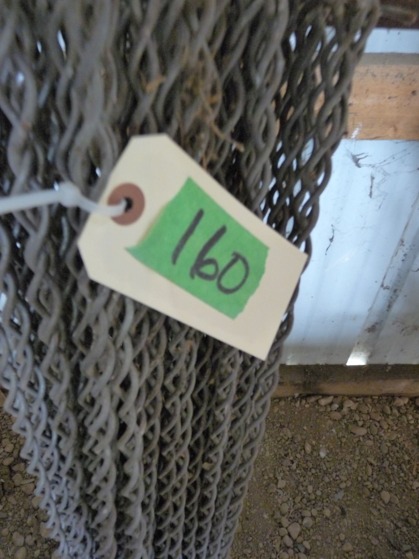 pail of fence separators