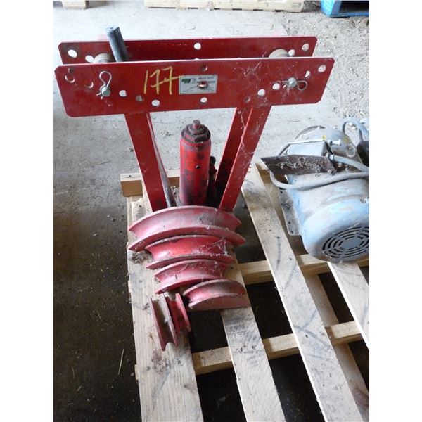 Power fist heavy duty pipe Bender
