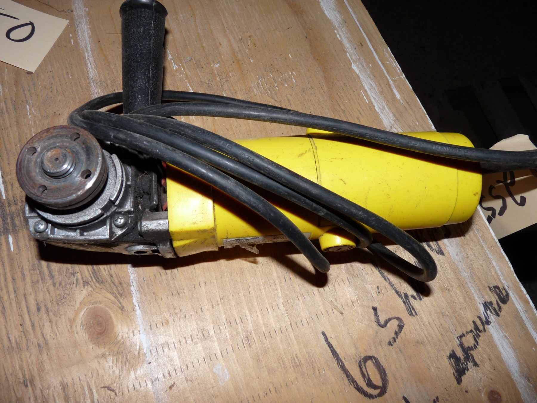 power fist ? Angle grinder