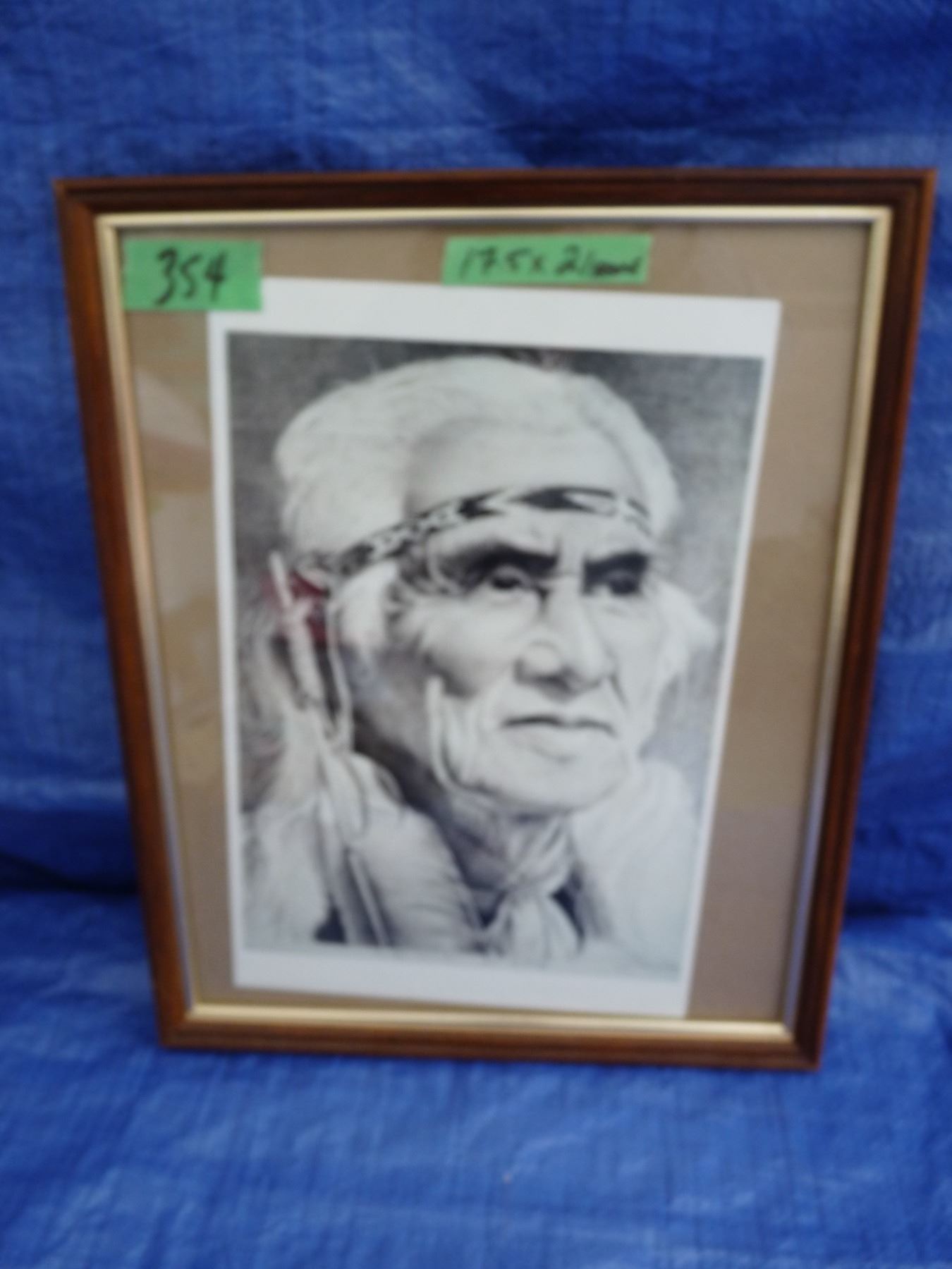 Print- Chief Dan George , " My Heart Soars