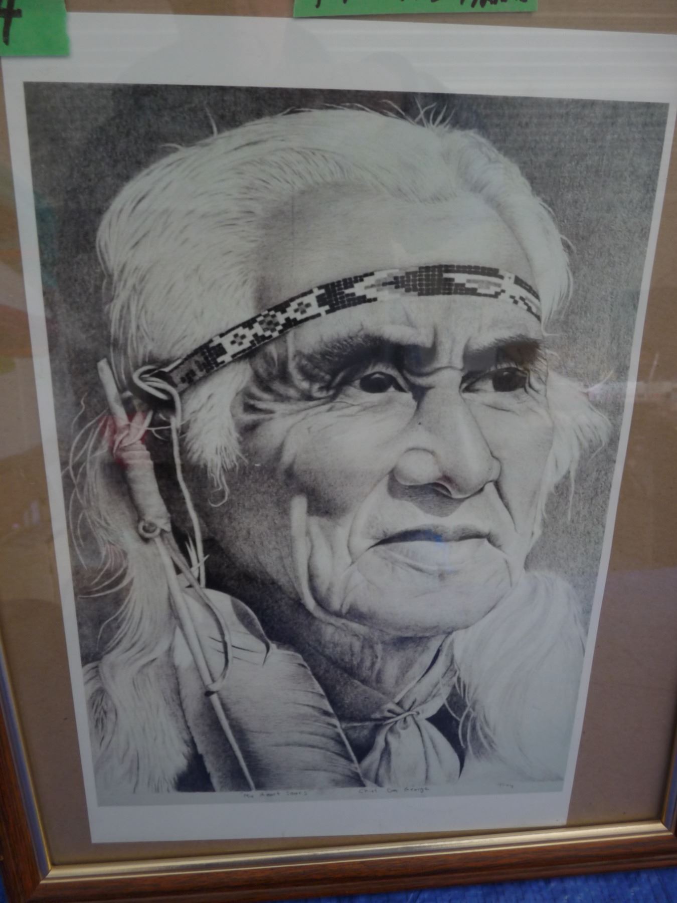 Print- Chief Dan George , " My Heart Soars