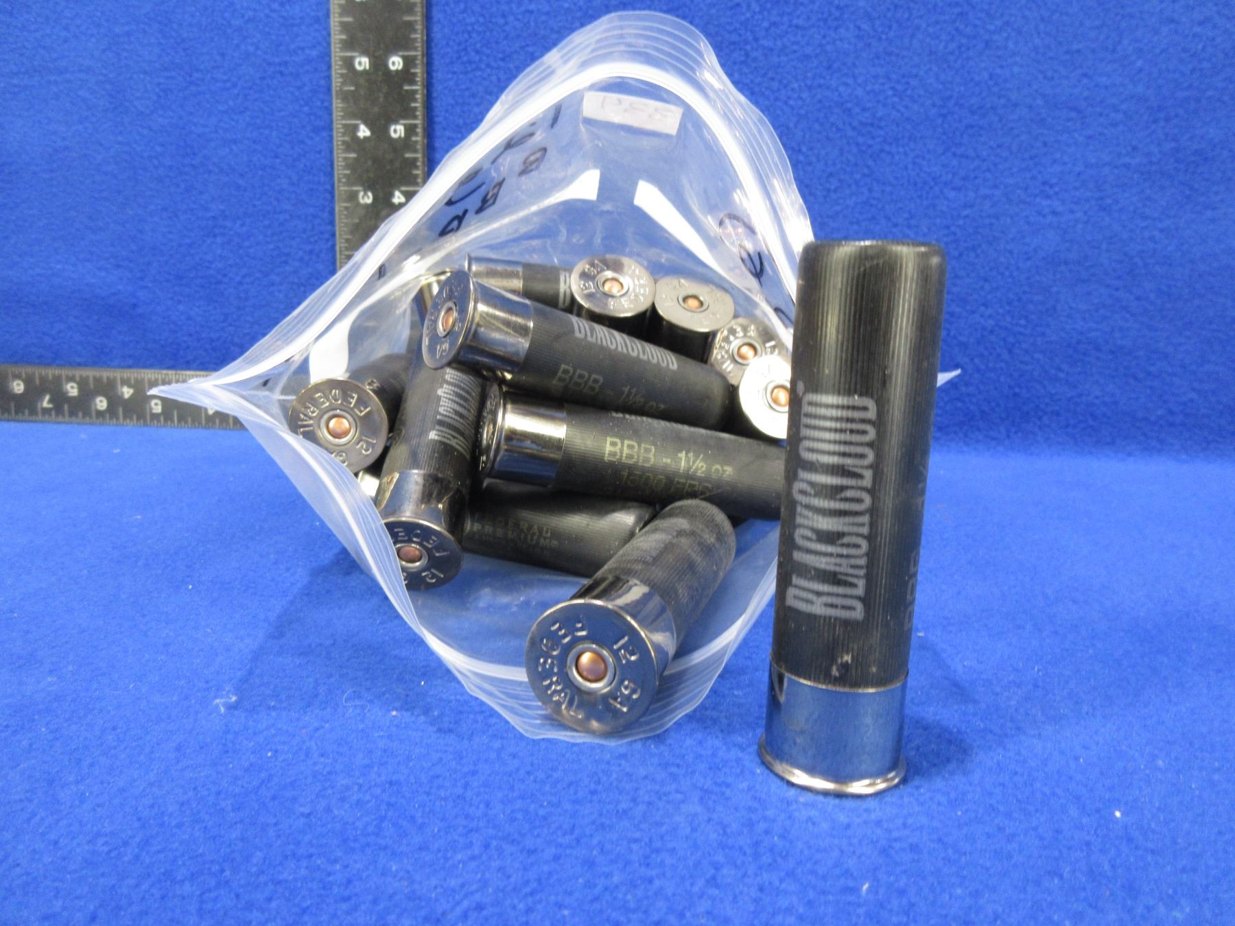 12 Ga 3 1/2" BBB Federal Shotshells - Bag of 26