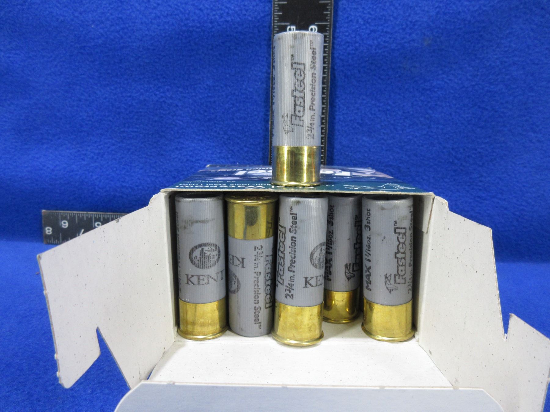 12 Ga 2 3/4" 3 Shot Kent Steel Waterfowl Shotshells