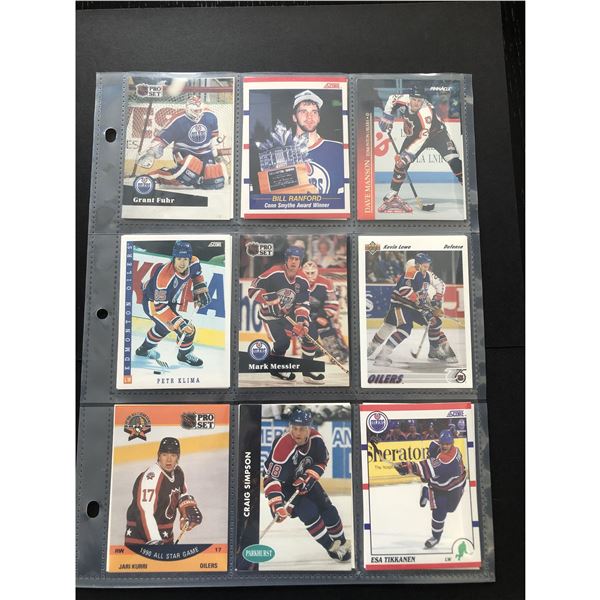 Edmonton Oilers collection - over 100 cards