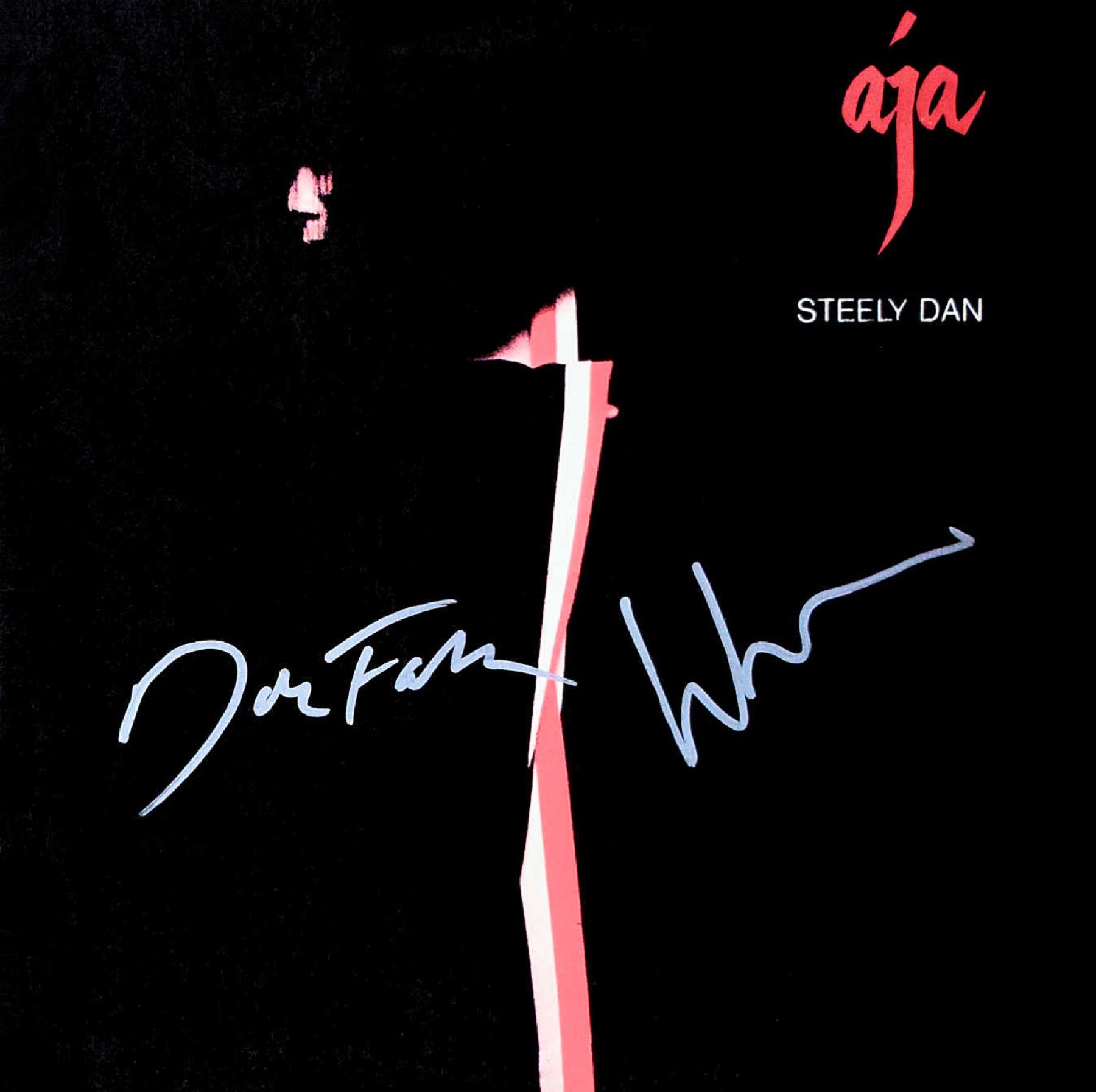 Steely Dan signed AJA album