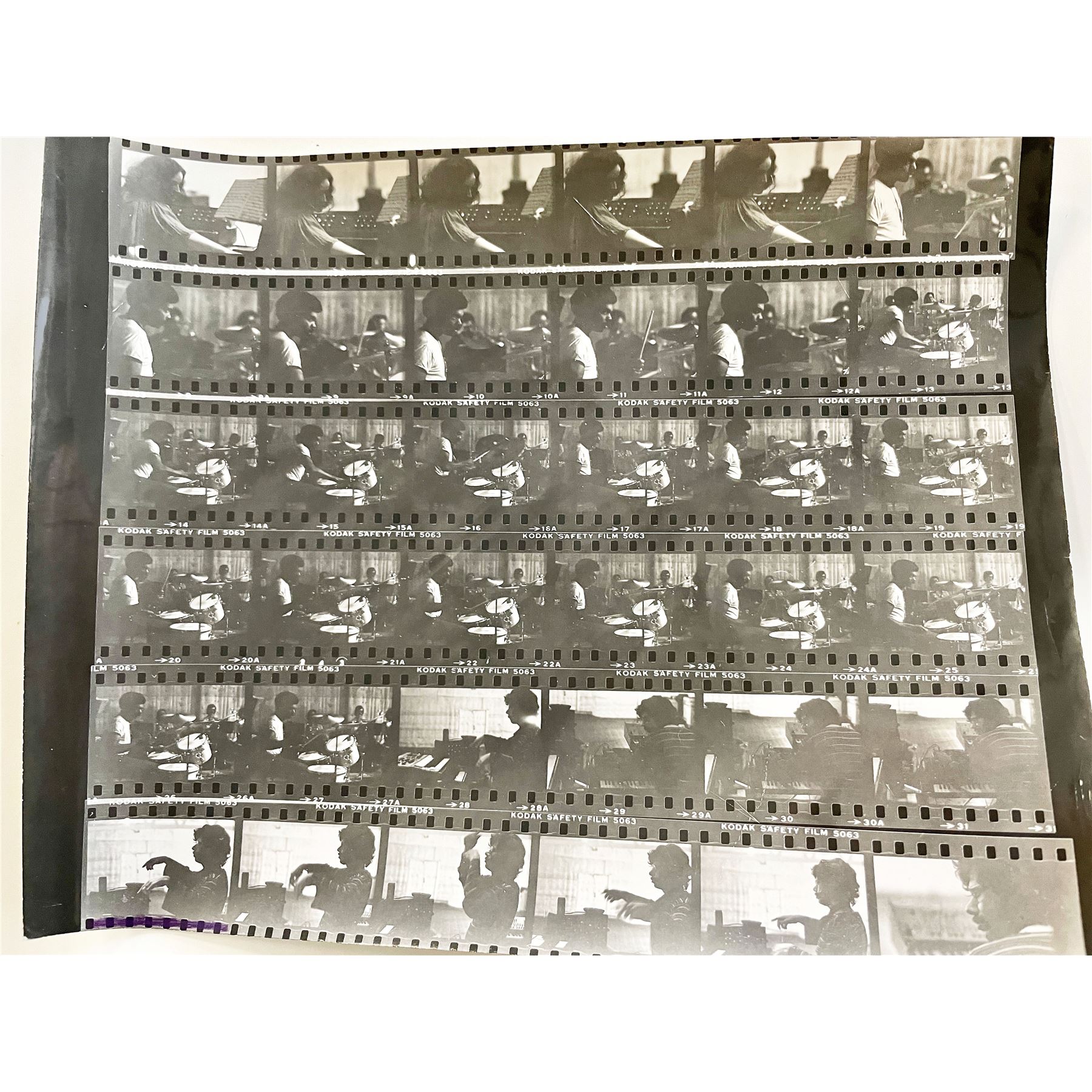 Chick Corea and Gayle Moran original vintage negatives