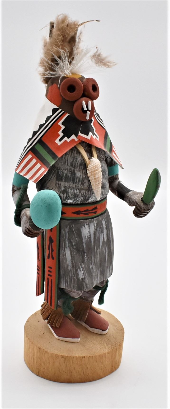 Hopi Masau'u Kachina by Art Yowytewa (1921-2006)