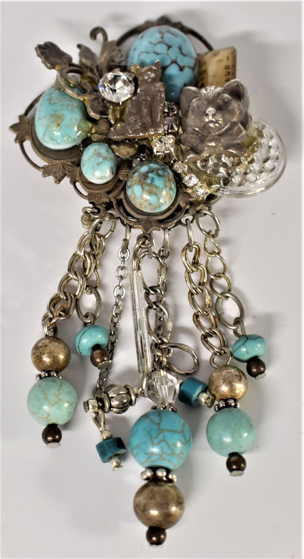 Antique Vintage Memory Brooch